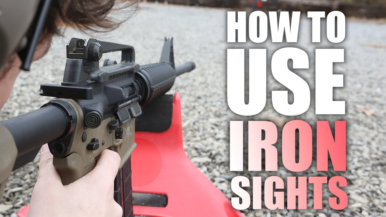 How To Use Iron Sights | Tactical Rifleman - YouTube