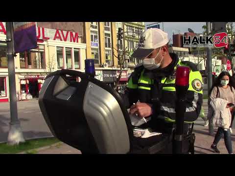 Adapazarı’nda motosiklet denetimi