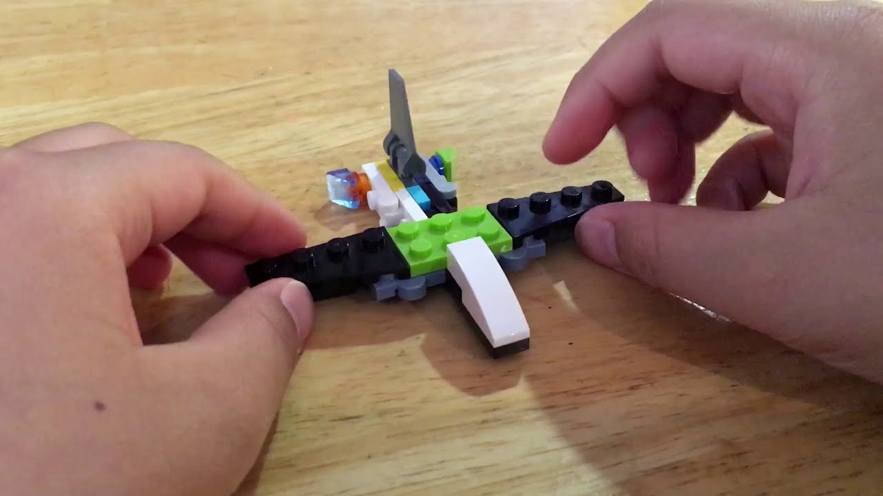 How to build mini transformer Lego plane - YouTube