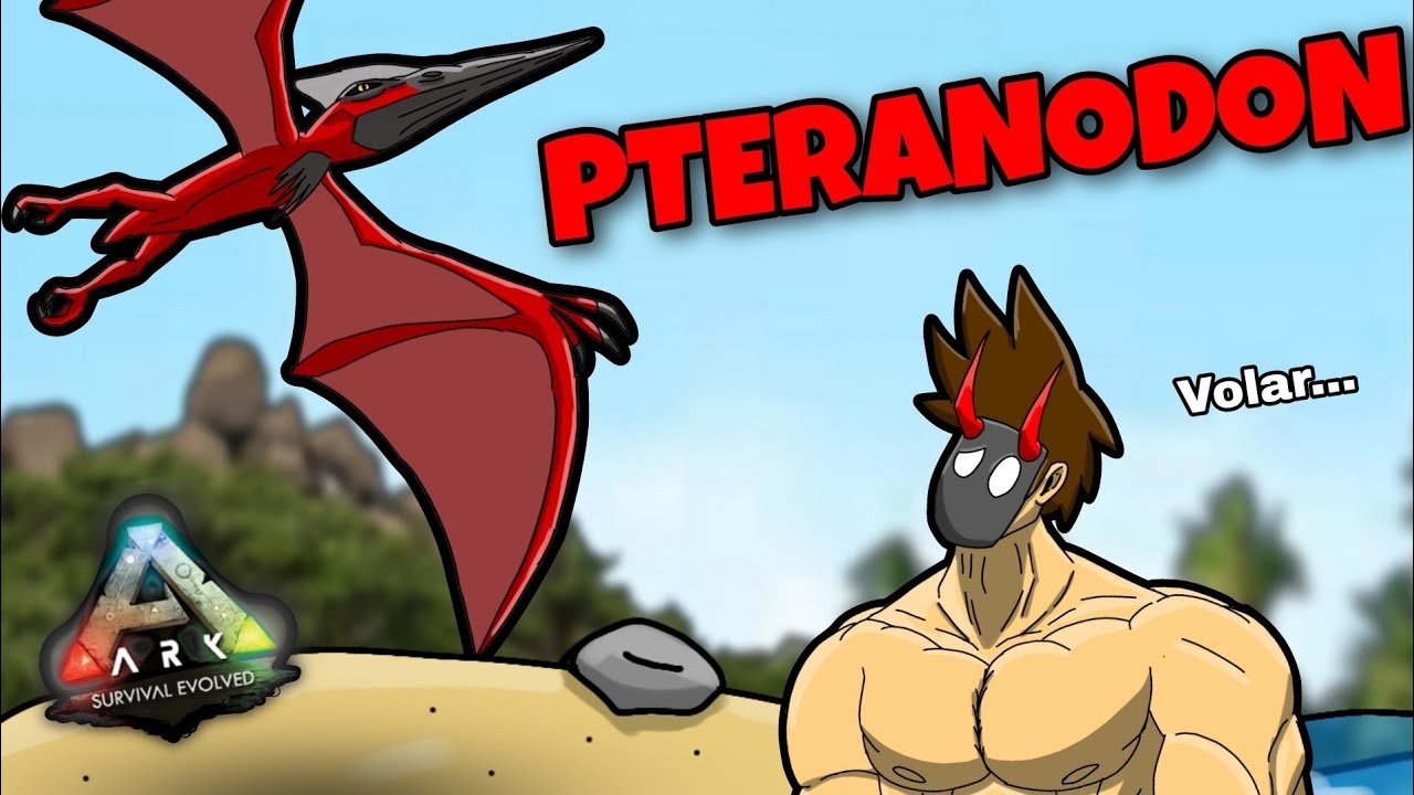DOMESTICANDO UN PTERANODON | ARK survival evolved - YouTube