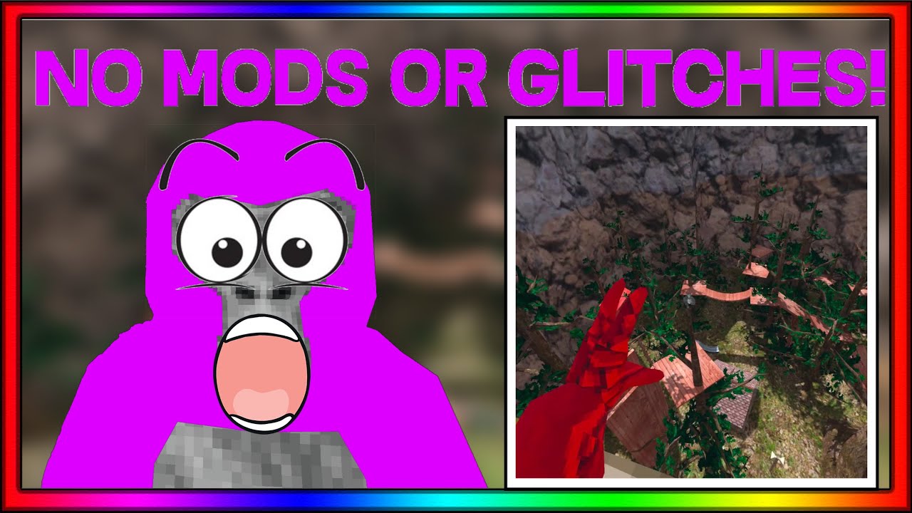 How to get outside the map in Gorilla tag! Pure Skill. - YouTube