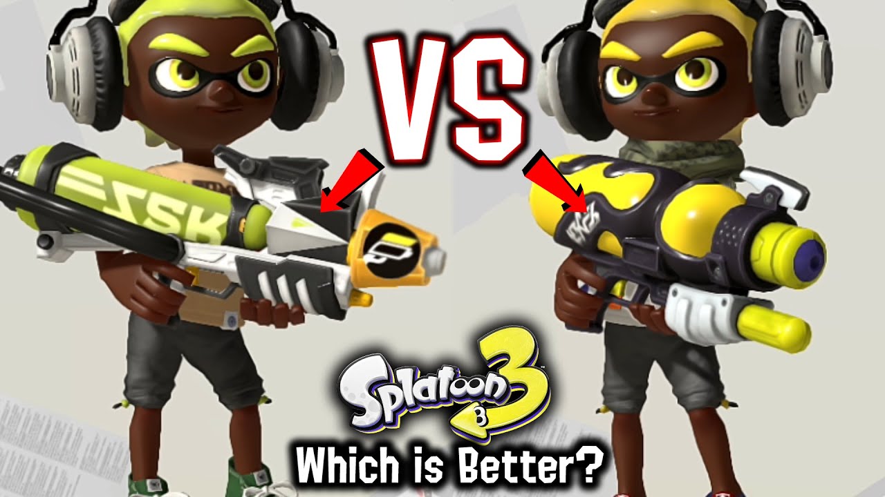 Which is BETTER Splattershot Pro Vs Splattershot Nova in Splatoon 3 ...