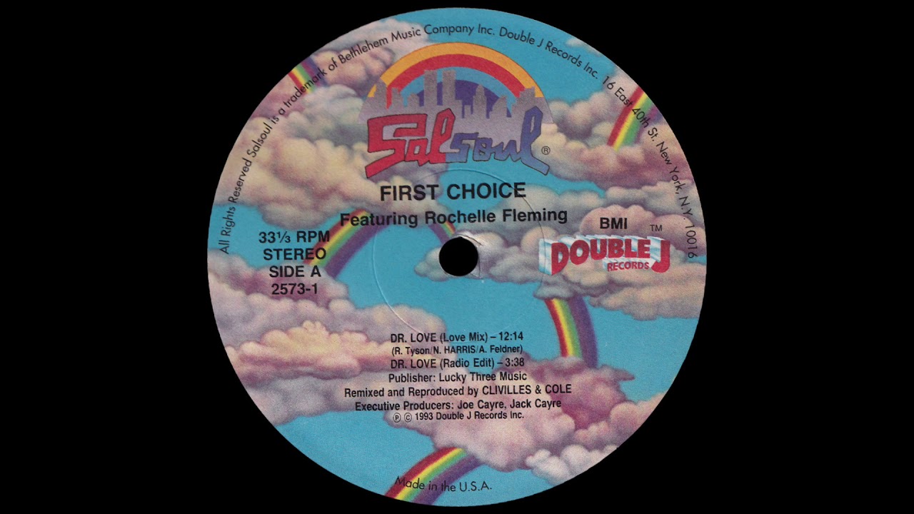 First Choice - Doctor Love (Love Mix) [1993] - YouTube