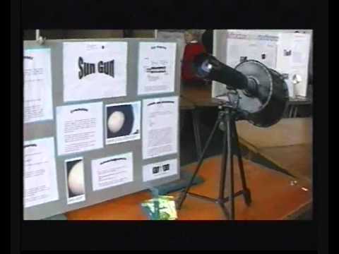 Science Fair: A Sun Gun - observe sunspots safely! - YouTube