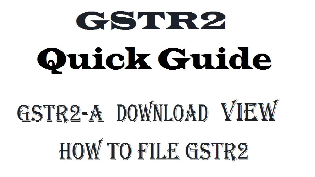 How to file GSTR 2 return - YouTube