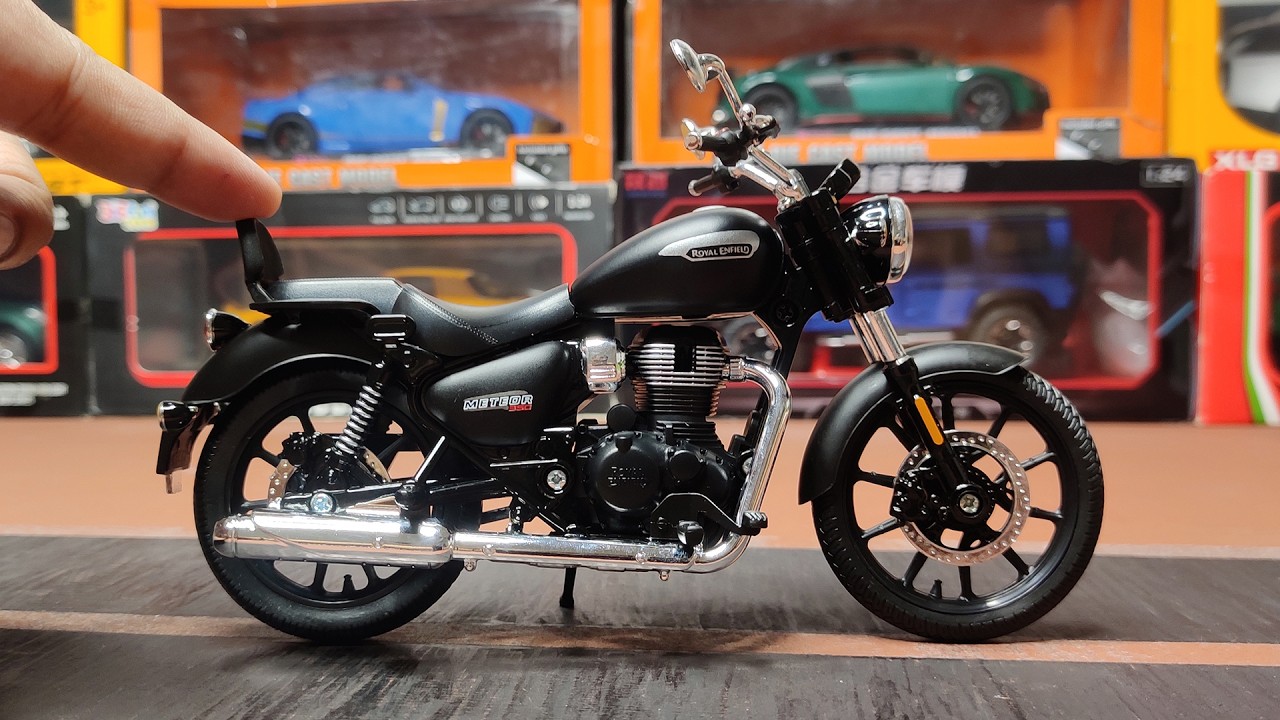 Unboxing Most Realistic Diecast Model of Royal Enfield Meteor 350 # ...