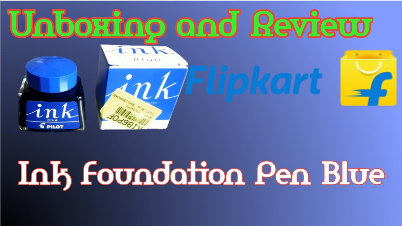 pilot ink review |Pilot 30 ml Ink Bottle - Blue - YouTube