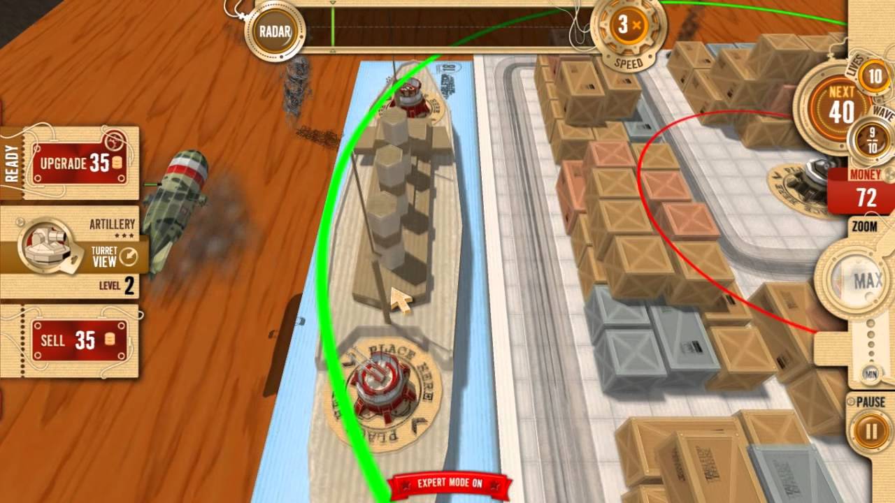 Tabletop Defense (War in a Box: Paper Tanks) Level 18 Expert 3 Stars ...