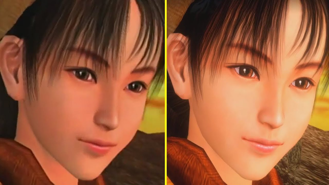 Shenmue Remastered vs Original Early Graphics Comparison - YouTube