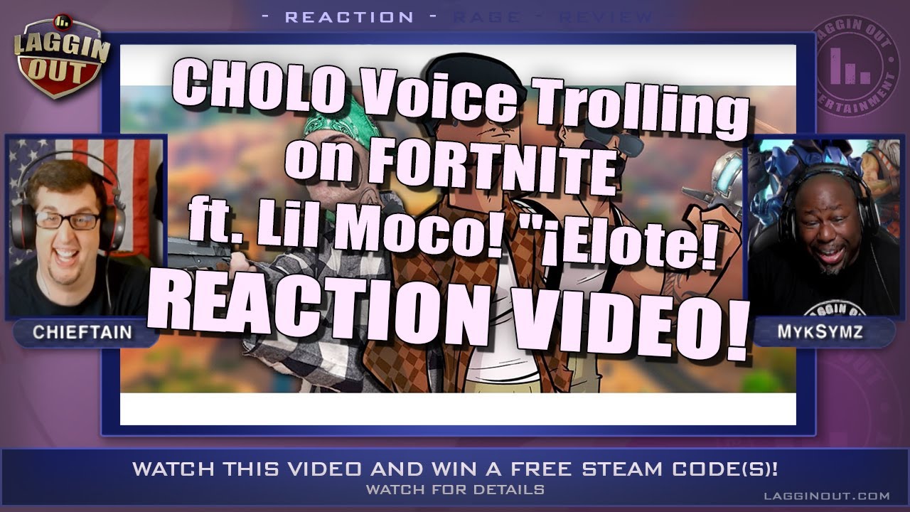 CHOLO Voice Trolling on FORTNITE REACTION (S07) - YouTube