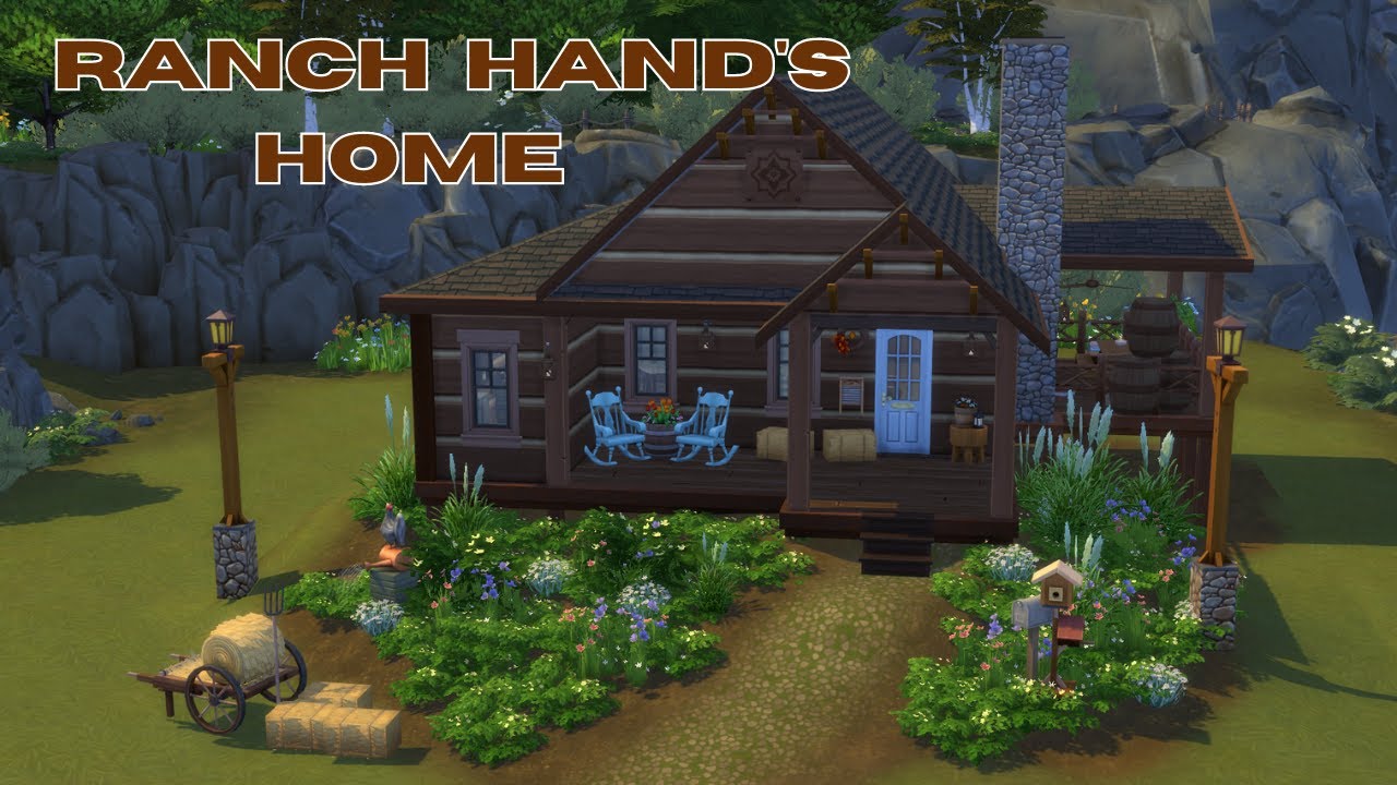 Ranch Hand's Home // The Sims 4 Speedbuild - YouTube