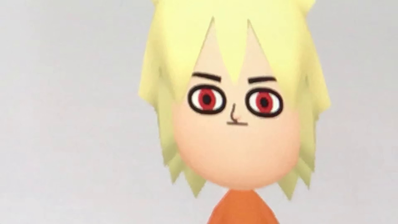 I made bakugo as a mii - YouTube
