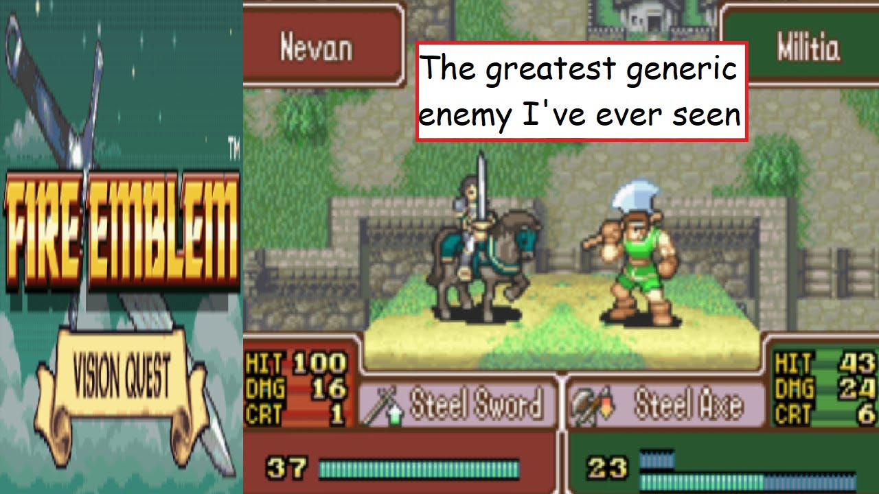 The Legendary Red Dude : Fire Emblem Vision Quest Episode 34 - YouTube