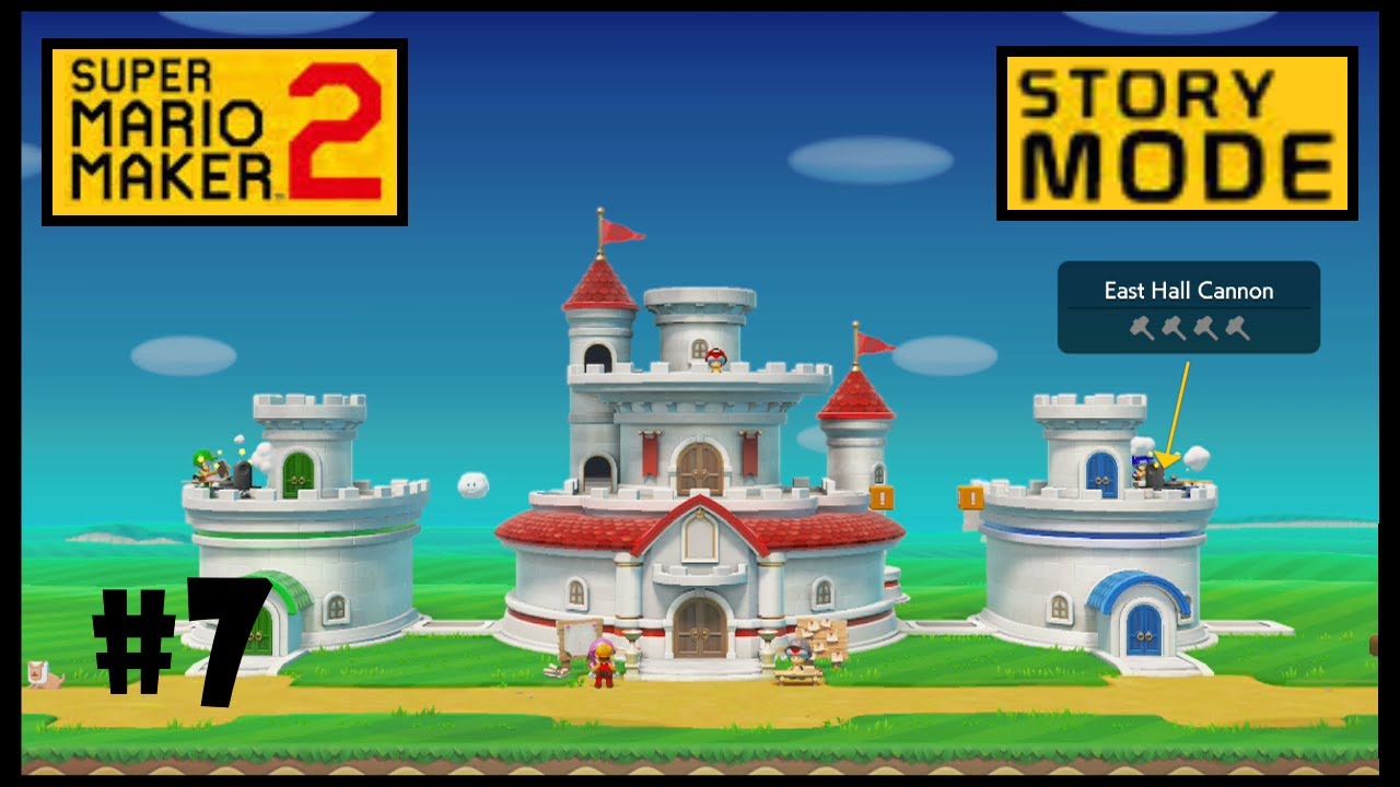 Super Mario Maker 2-Story Mode Levels 37-39 + 45-47 - YouTube
