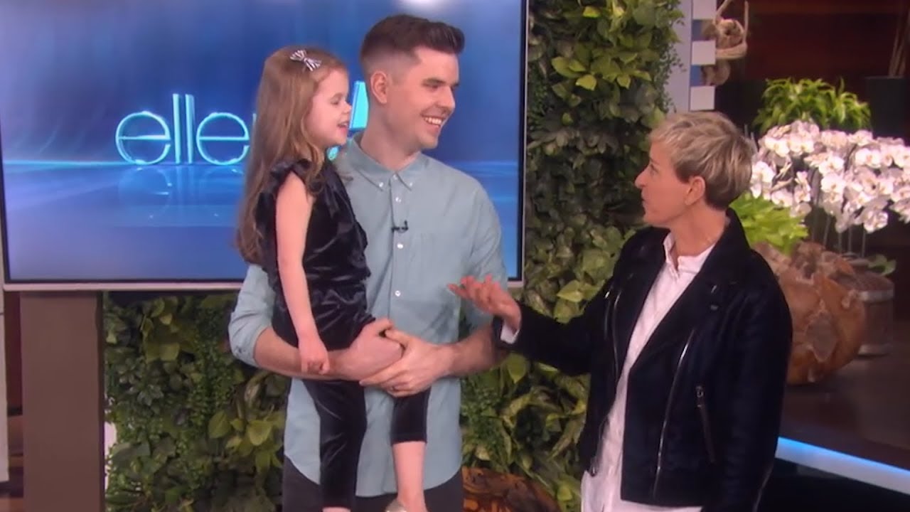 HER FAVORITE GIFT FROM ELLEN (DADDY-DAUGHTER DATE TO THE ELLEN SHOW ...