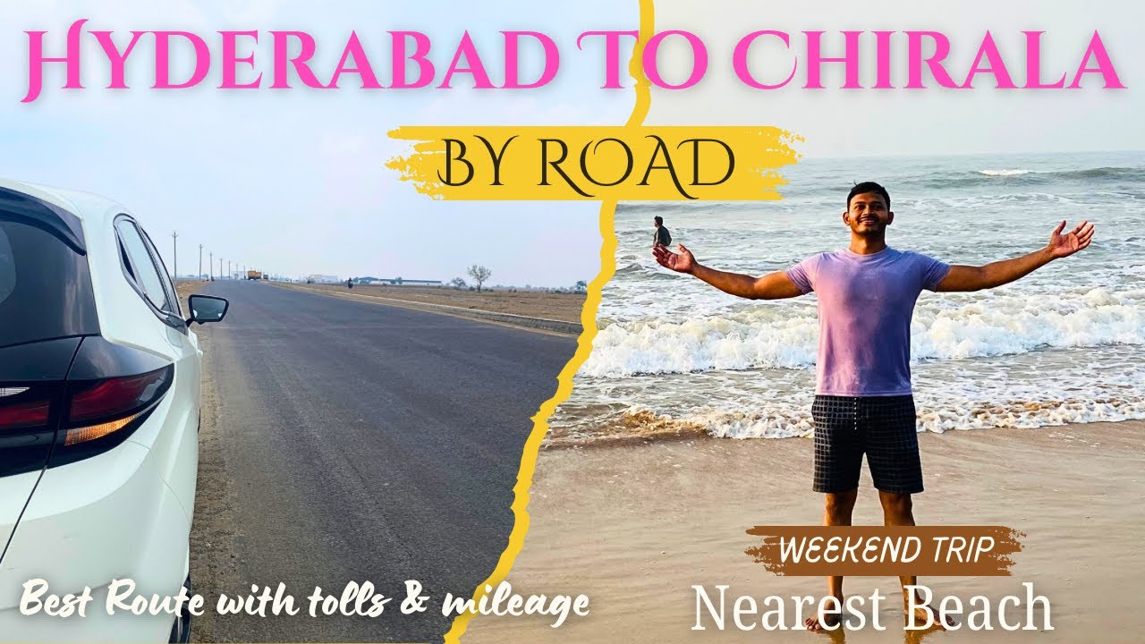 Hyderabad To Chirala Road Trip | Nearest Beach From Hyderabad - YouTube