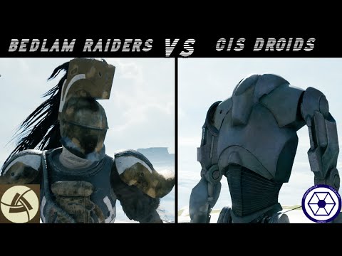 Star Wars Jedi Survivor: Bedlam Raiders VS CIS Battle Droids - NPC ...