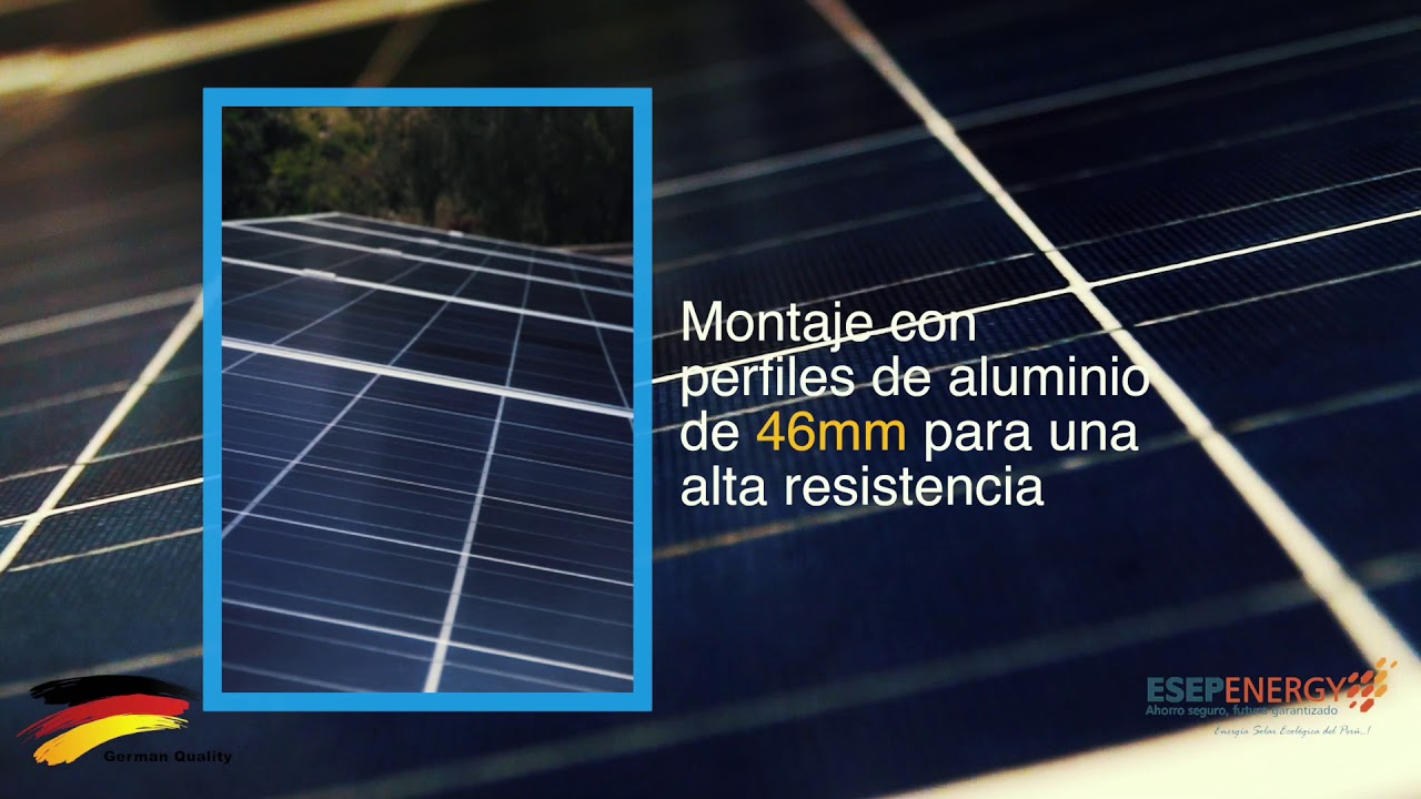 Paneles Solares ESEP ENERGY - YouTube