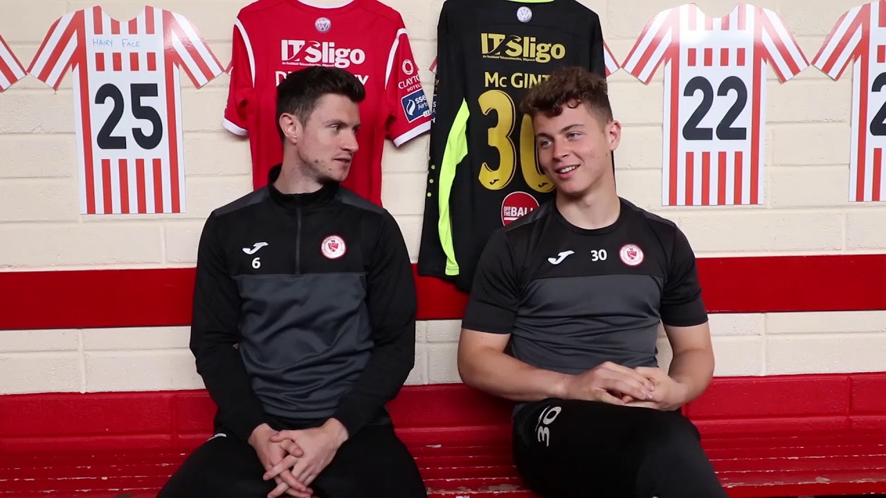 Sligo Rovers team-mates: Johnny Dunleavy and Ed McGinty - YouTube