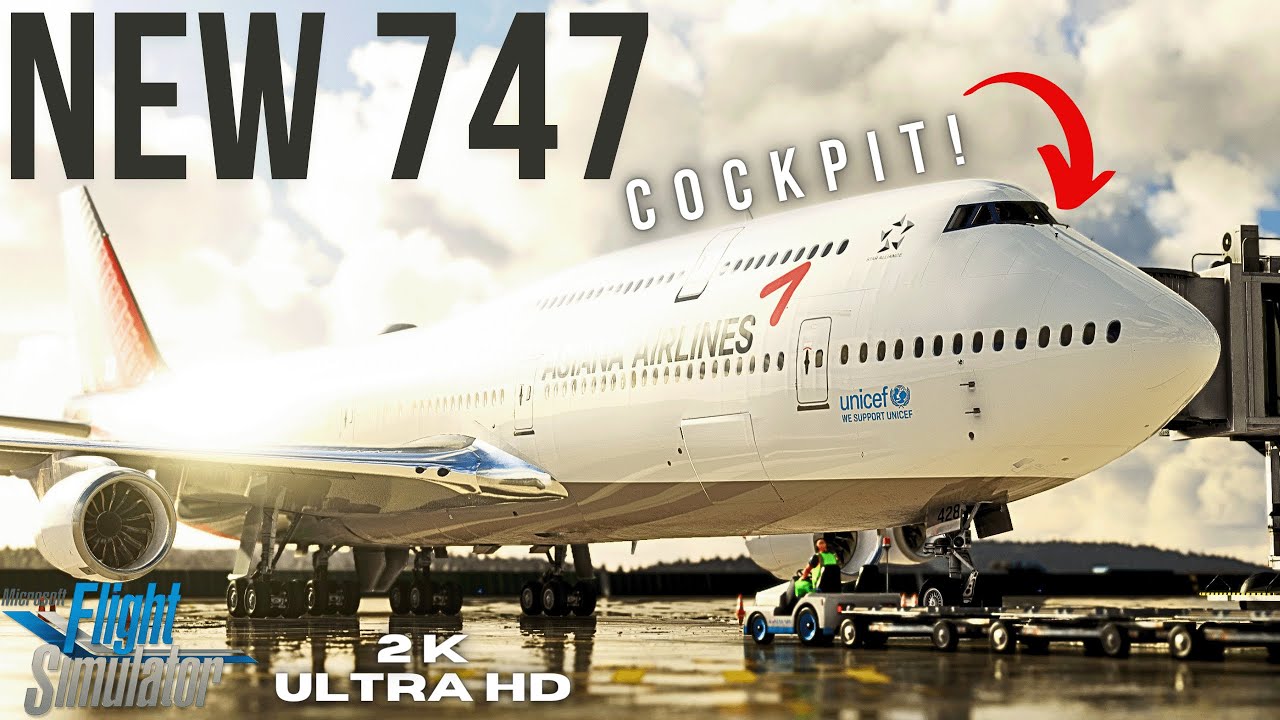 FBW A380 Texture Artist RELEASES NEW 747 Cockpit Update! | RTX™️ 4090 ...