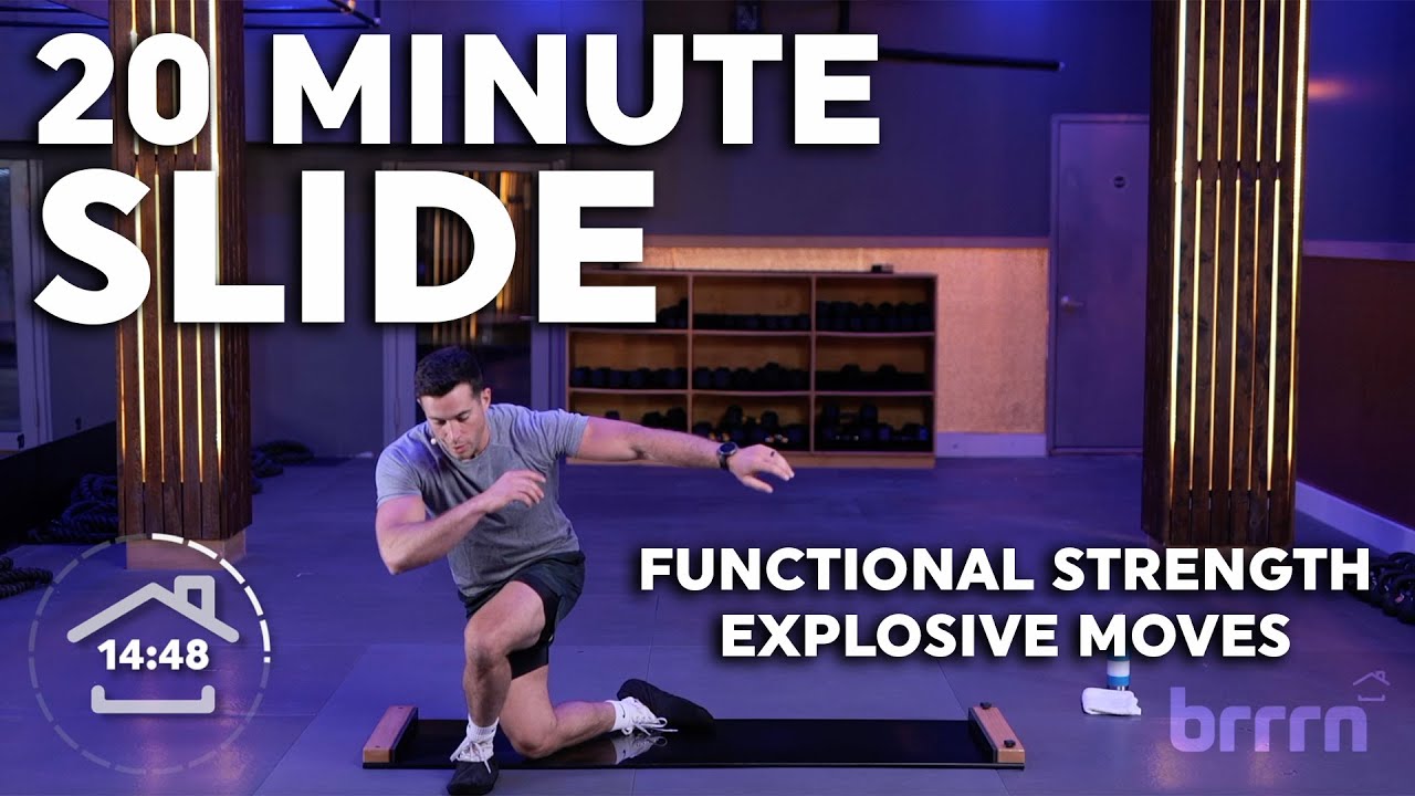 20 Minute Functional Strength Slide Class with Ross | Explosive Moves ...