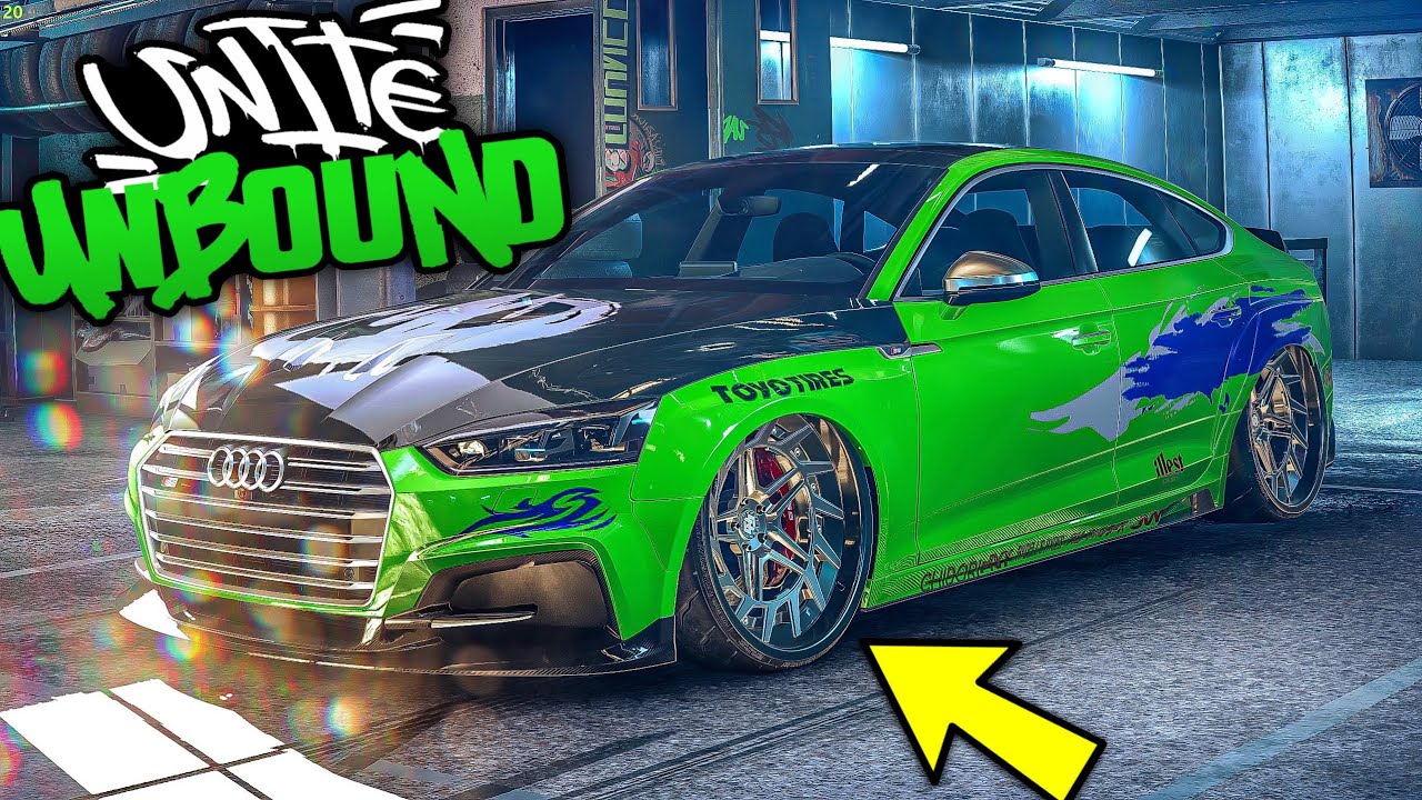AUDI S5 COM RODA DE LAMBORGHINI!!! NEED FOR SPEED UNITE UNBOUND ...