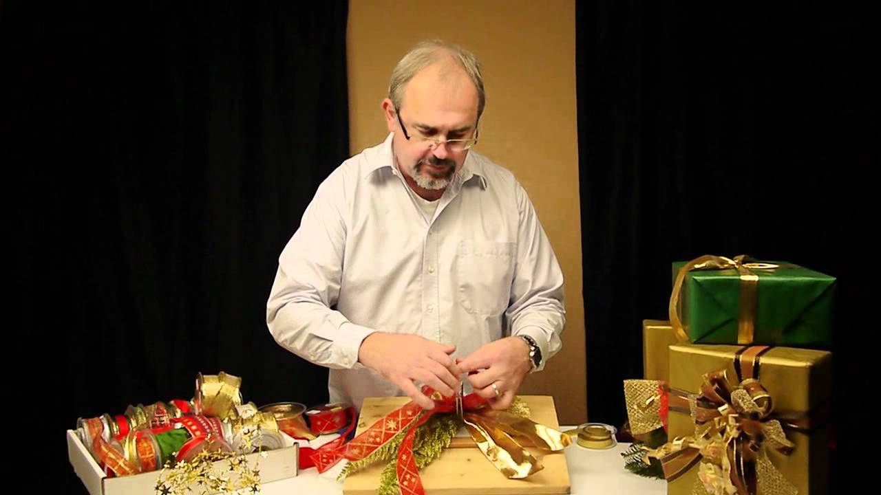 Die Dekoschleife - Basteln mit Hans Alt - YouTube