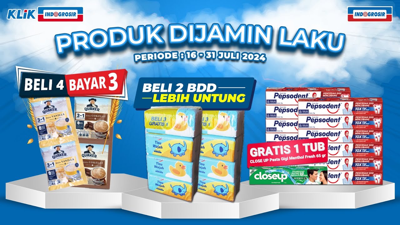 JUAL PRODUK DIJAMIN LAKU TAMBAH UNTUNG!😍😍 Cuma Sampai Dengan 31 Juli ...