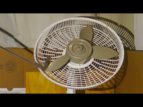 Lasko Remote Controlled Stand Fan Destruction