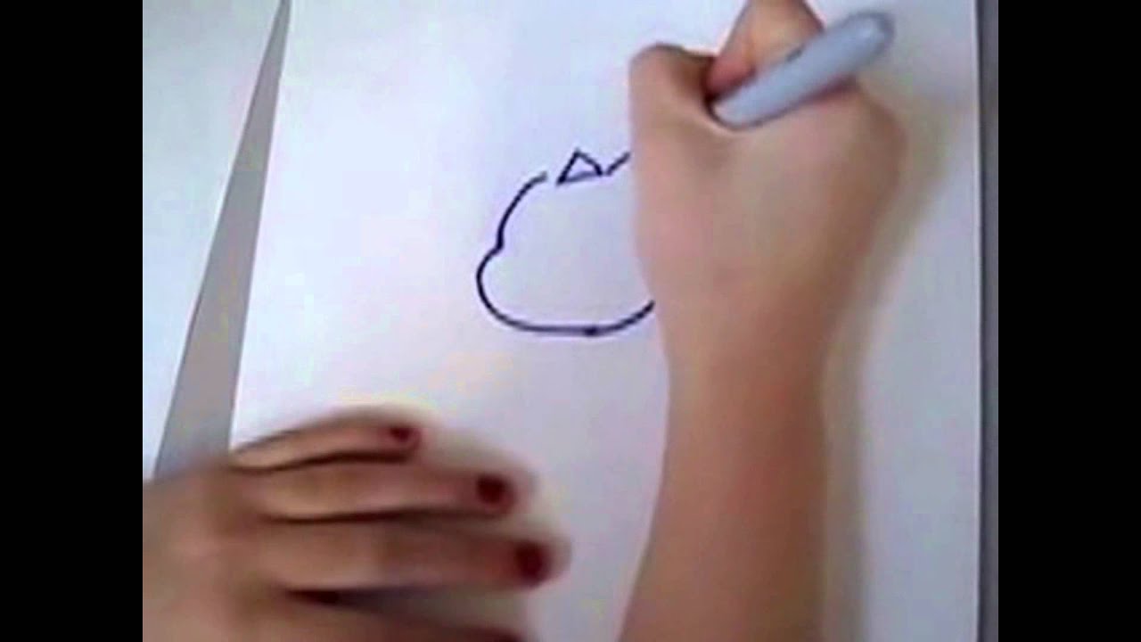 How to draw catoon | draw cat | easy draw, - YouTube