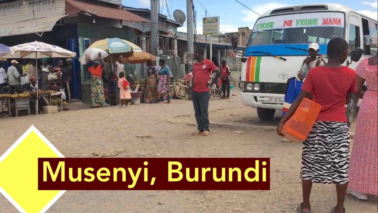 Musenyi, Burundi RN9 Commune de Mpanda - YouTube
