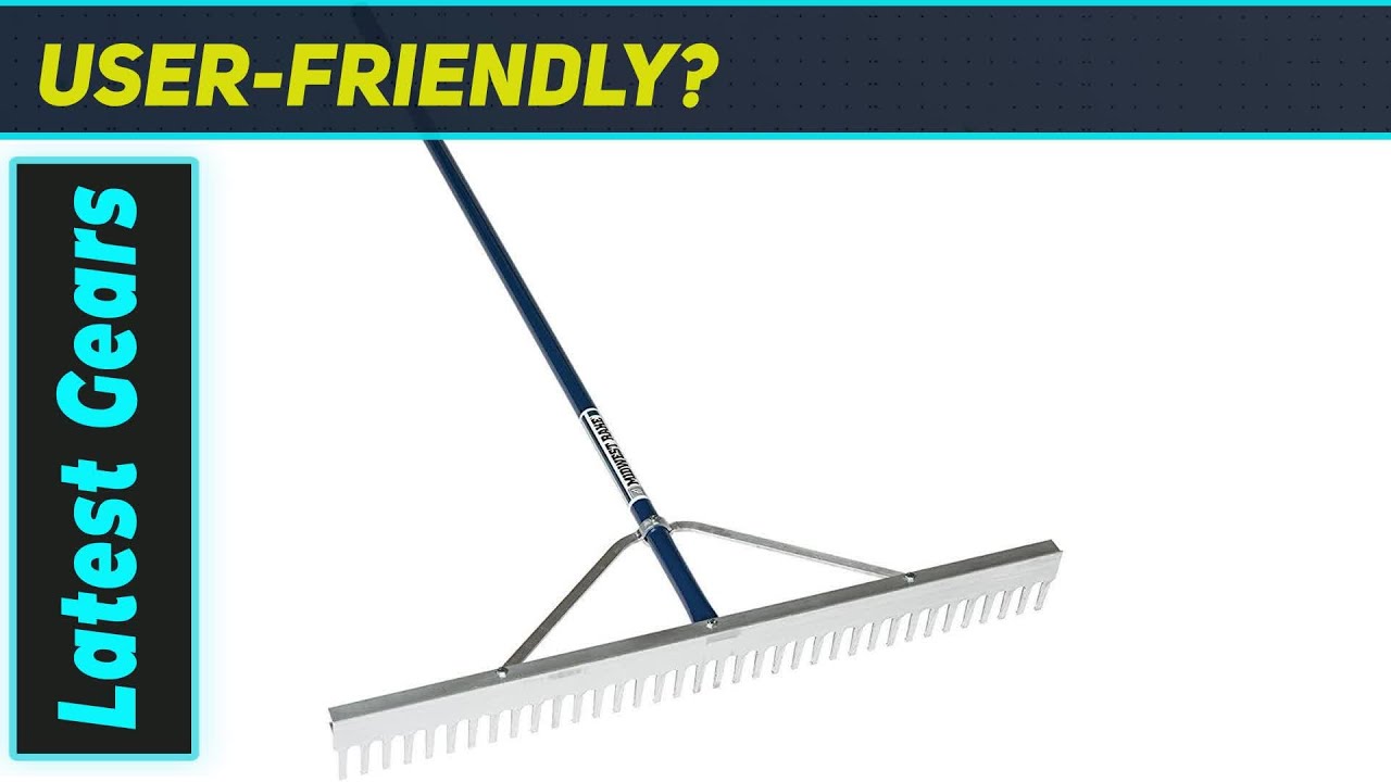Midwest Aluminum Landscape Rake – Best Lightweight Garden Tool for ...