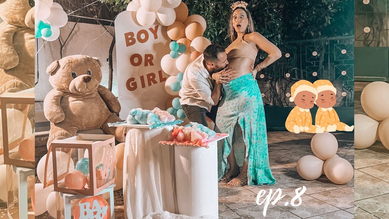 GENDER REVEAL PARTY EP 8 | ΑΠΟΚΑΛΥΨΗ ΦΥΛΟΥ- ΦΥΛΩΝ ΔΙΔΥΜΩΝ |BOY OR GIRL ...