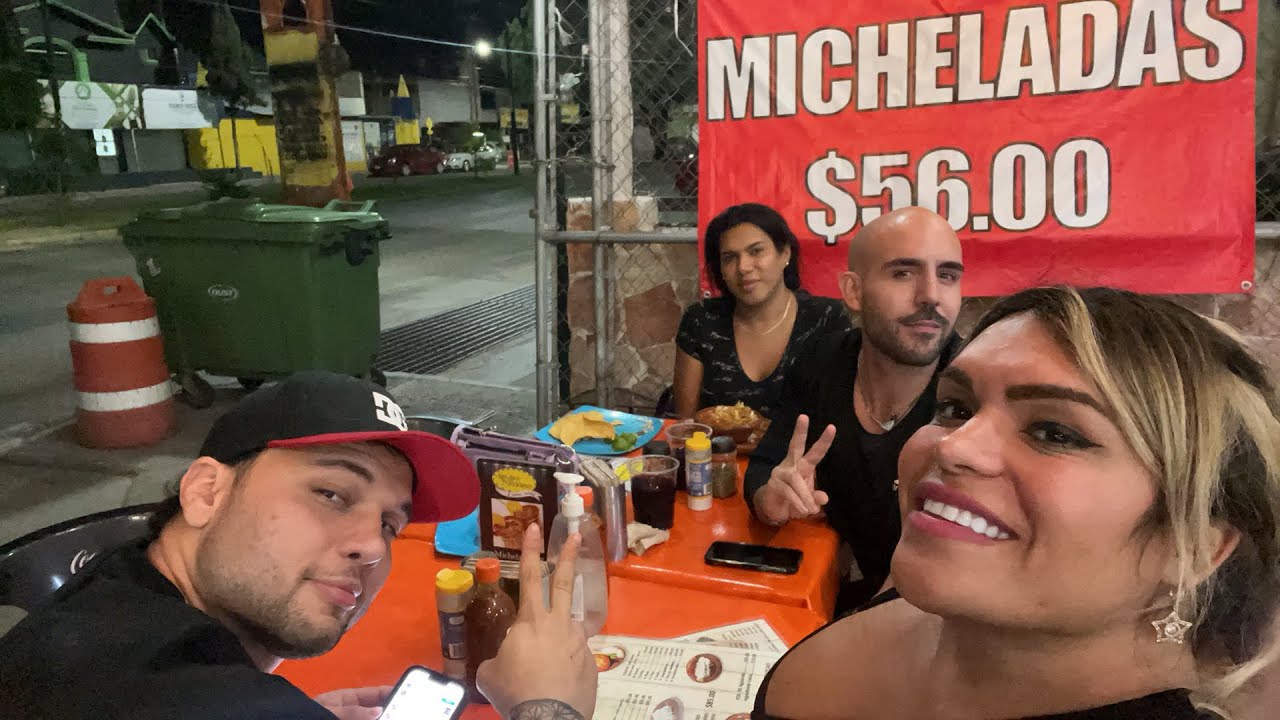 #chictv noche de comida mexicana wendy guevara ,marlon ,Randall y ...