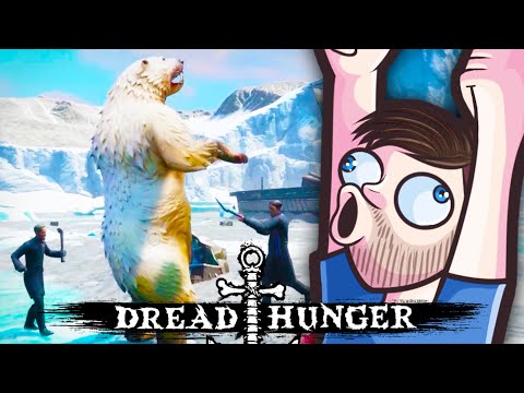 Massive Polar Bear Fight! - Dread Hunger! (Among Us on a Ship!)