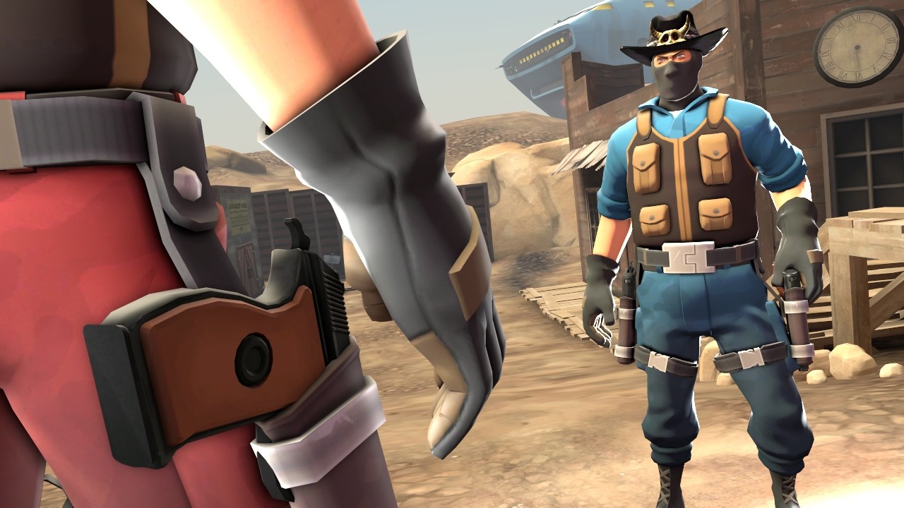 TF2 Open Fortress Players Stand Off - YouTube