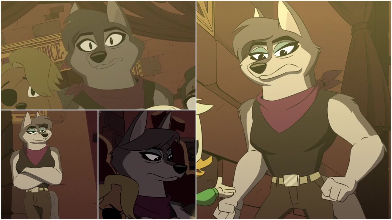 [DuckTales] The Complete Animation of The Female Wolf - YouTube
