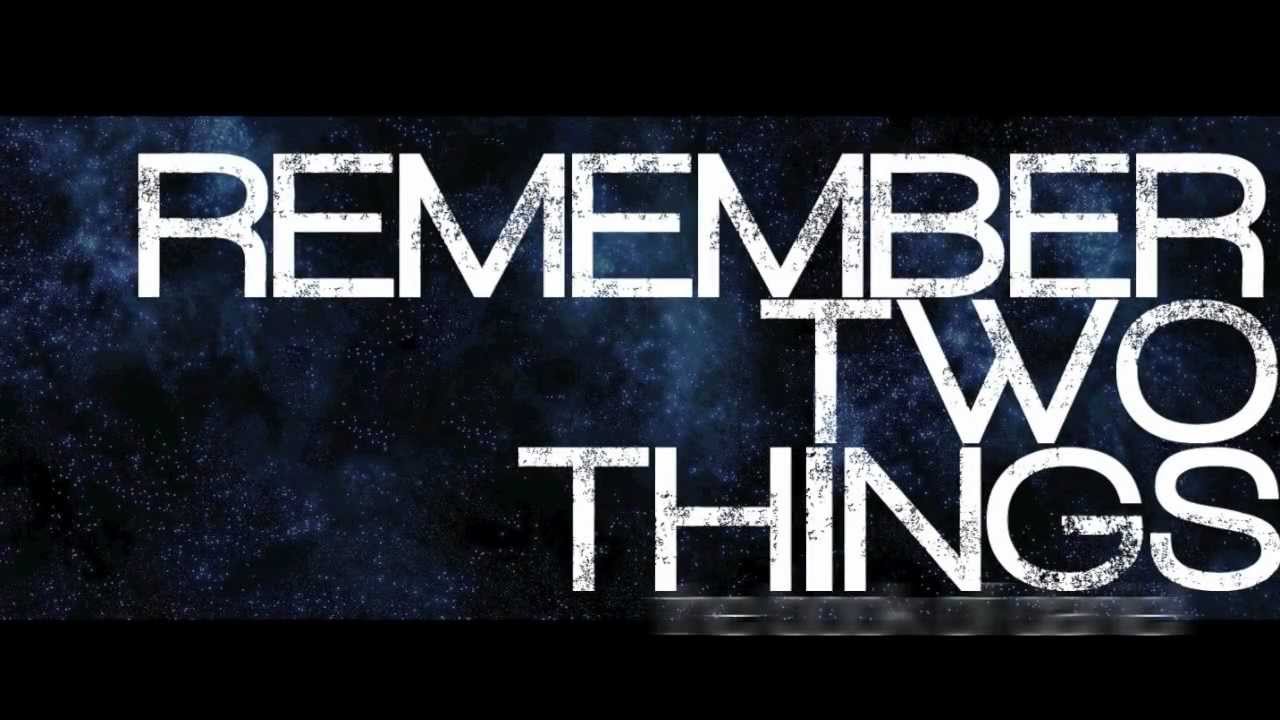 Promo Video: Remember Two Things, Series One - YouTube