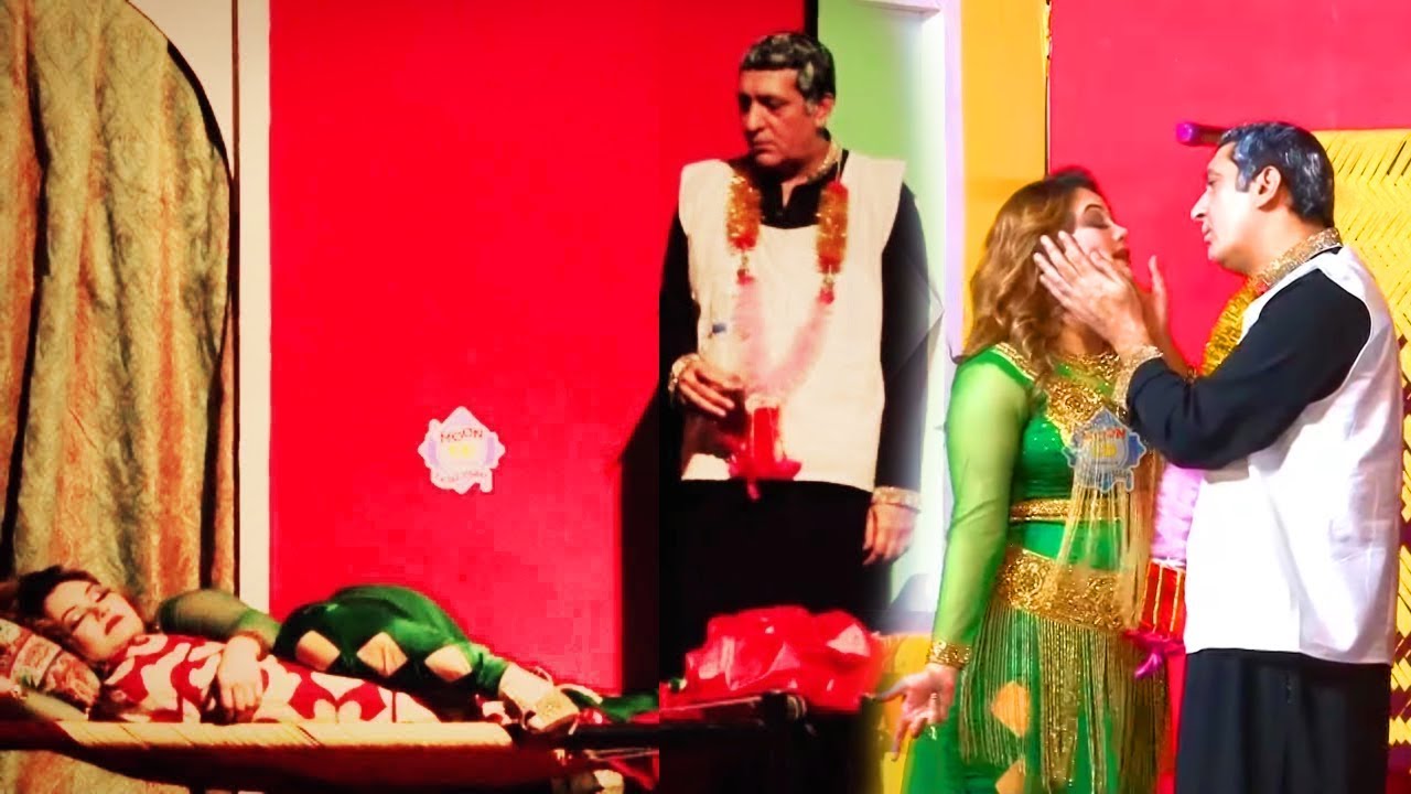 Zafri Khan and Jiya Ali with Goshi 2 (NEW) | New Stage Drama 2020 ...