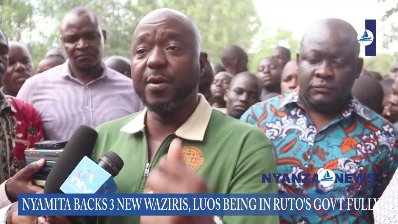 MP NYAMITA Lauds KAGWE, KINYANJUI n KABOGO CS Posts, Says LUO Will Work With Ruto's Govt - YouTube