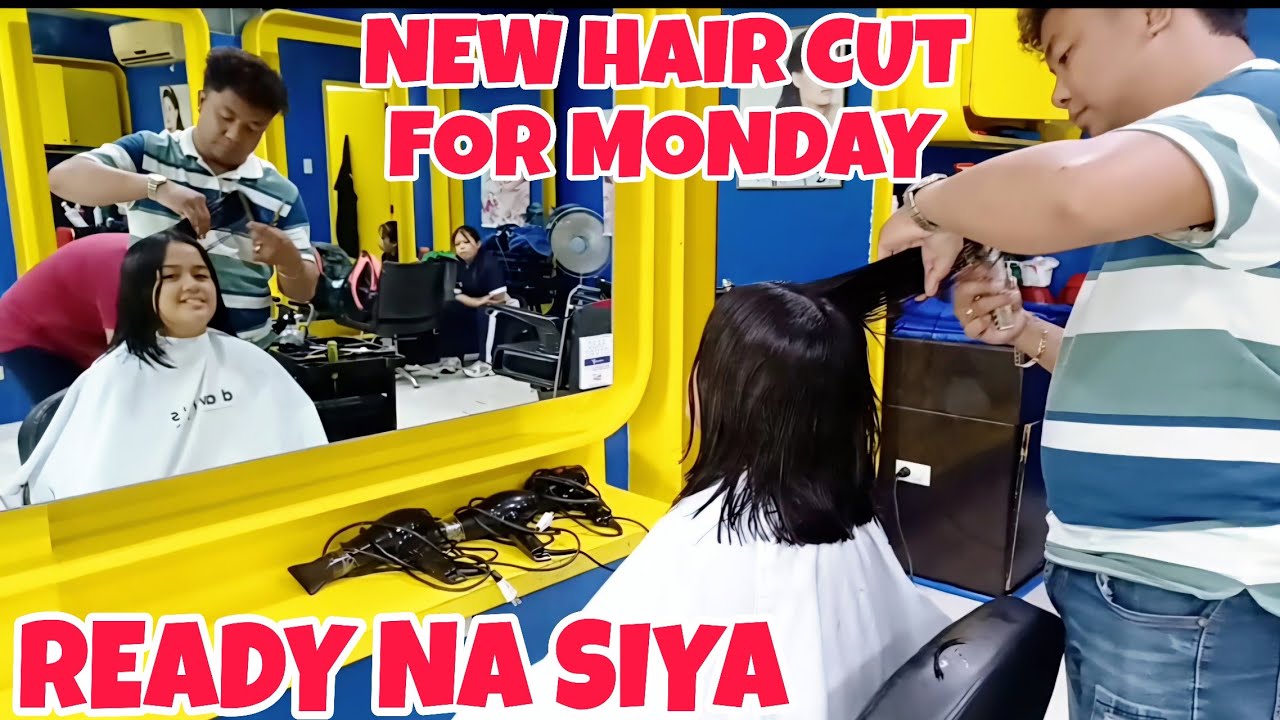 BOTA PARA SA TAG ULAN AT NEW HAIR CUT FOR MONDAY! - YouTube