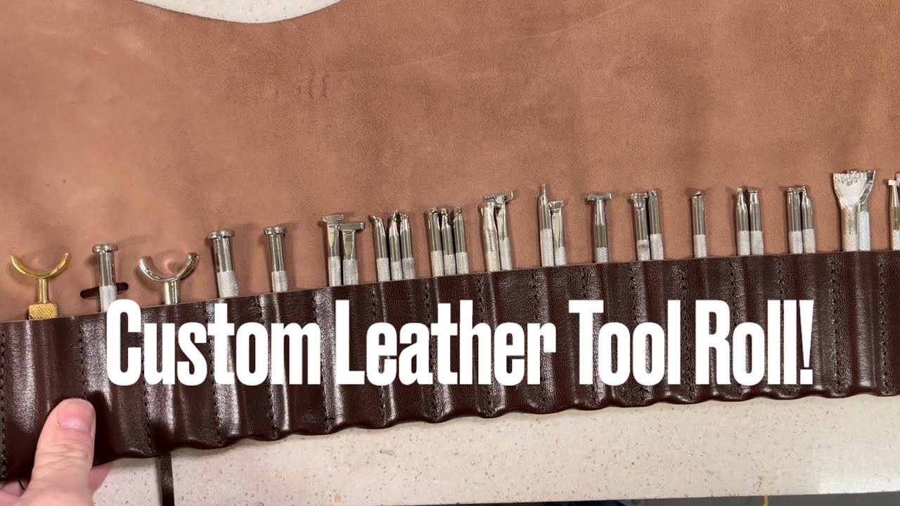 How to Make A Leather Tool Roll - How To Create A Simple But Effective ...