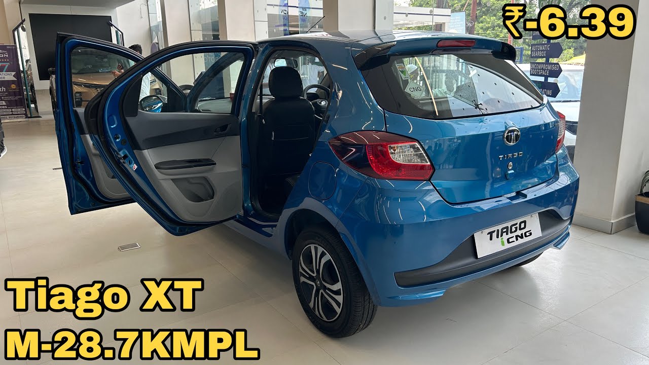 Tata Tiago XT 2024 | Tiago 2nd Top Model Features & Interior | Tiago XT ...