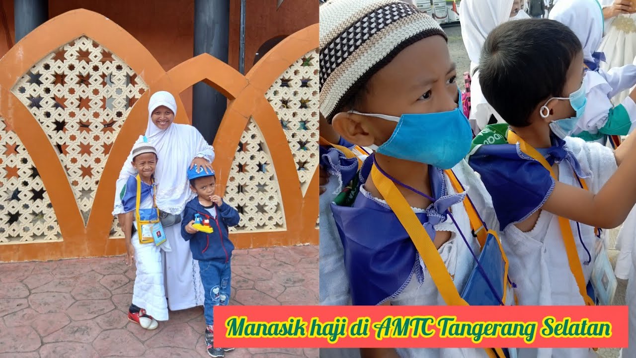 Manasik Haji di AMTC Tangerang Selatan - YouTube