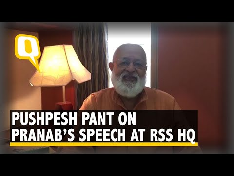 Pranab Mukherjee at RSS: Pushpesh Pant Sees a Triumph of Idea of India ...