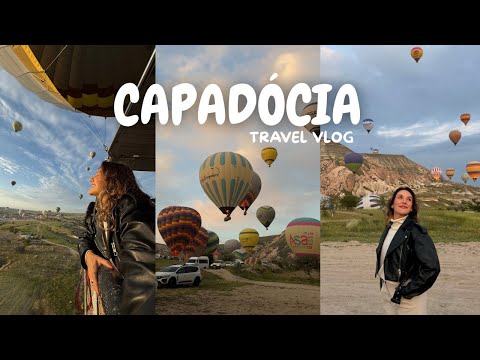 Capadócia 🇹🇷 l balão, cavernas e café turco em menos de 24h