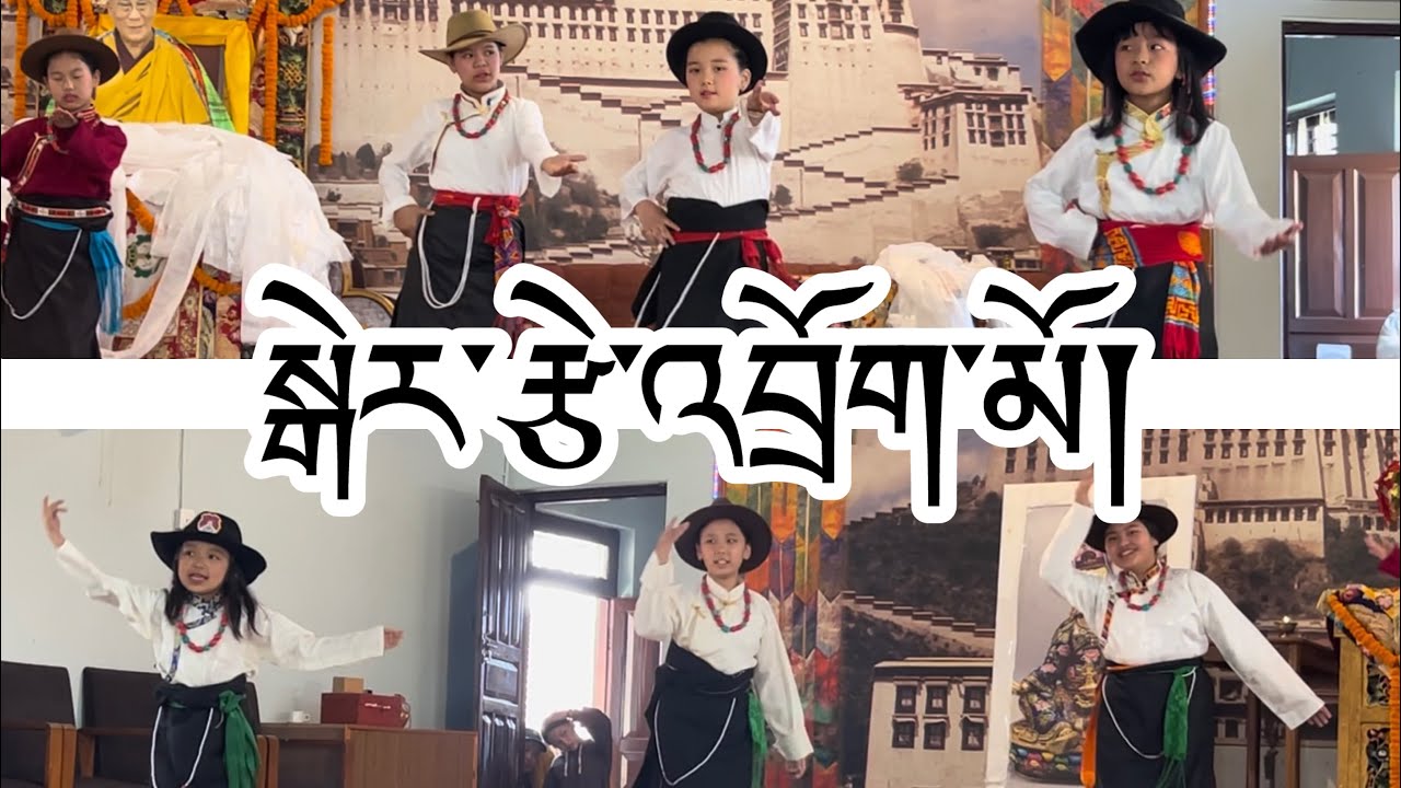 Gertse Drukmo New trending Tibetan dance སྒེར་རྩེ་འབྲོག་མོ་ #སྒོར་གཞས ...