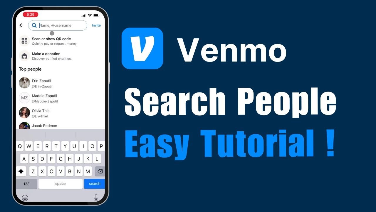 How to Search for People on Venmo ! - YouTube