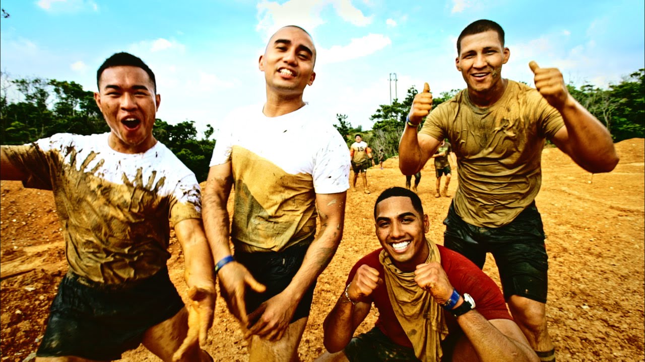 Mud Run 2015 MCCS Okinawa Camp Hansen - YouTube