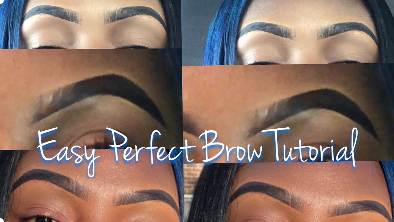 Easy Eyebrow Tutorial for Beginners! - YouTube